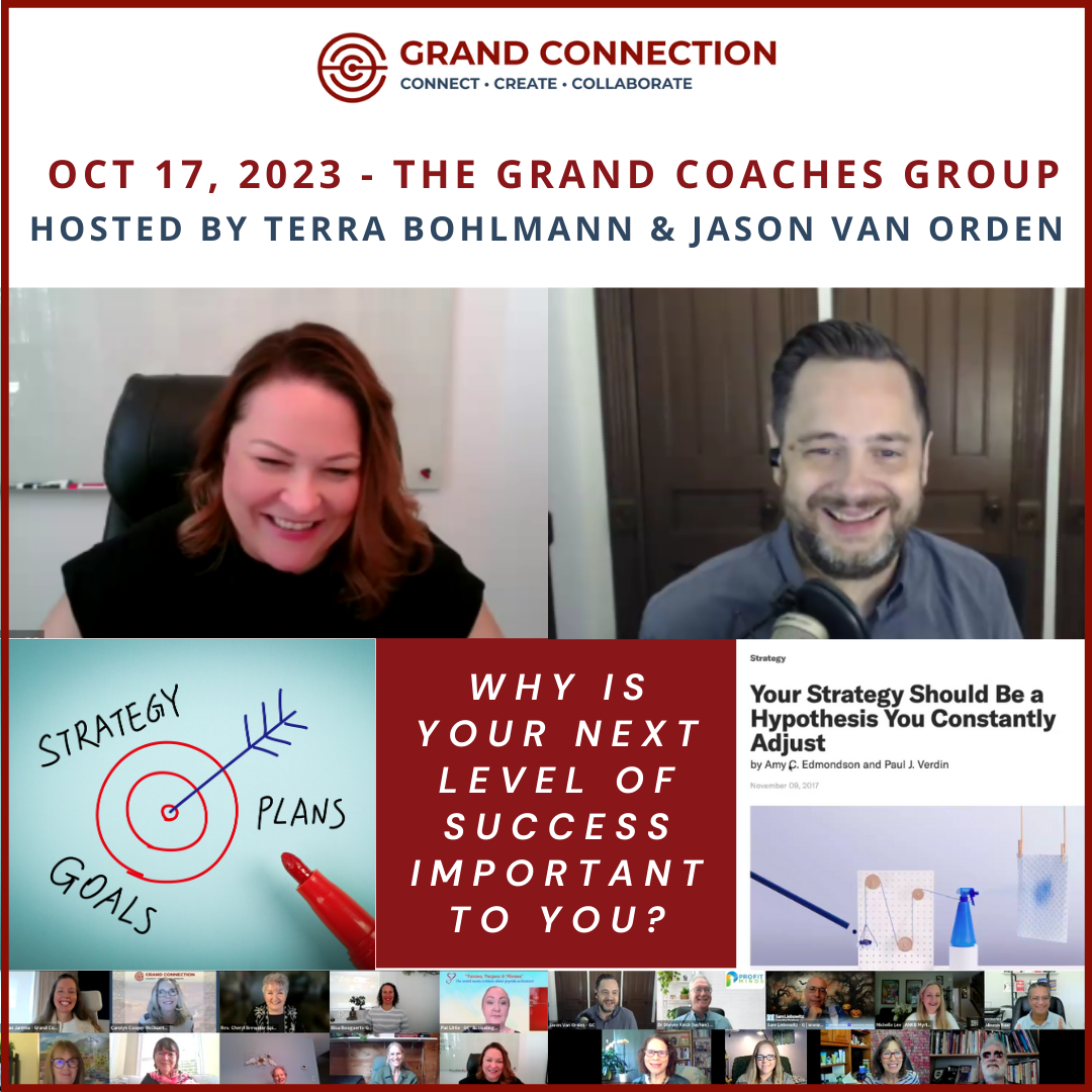 RECAP Oct 17, 2023 - The Grand Coaches Group Hosted by Terra Bohlmann ...