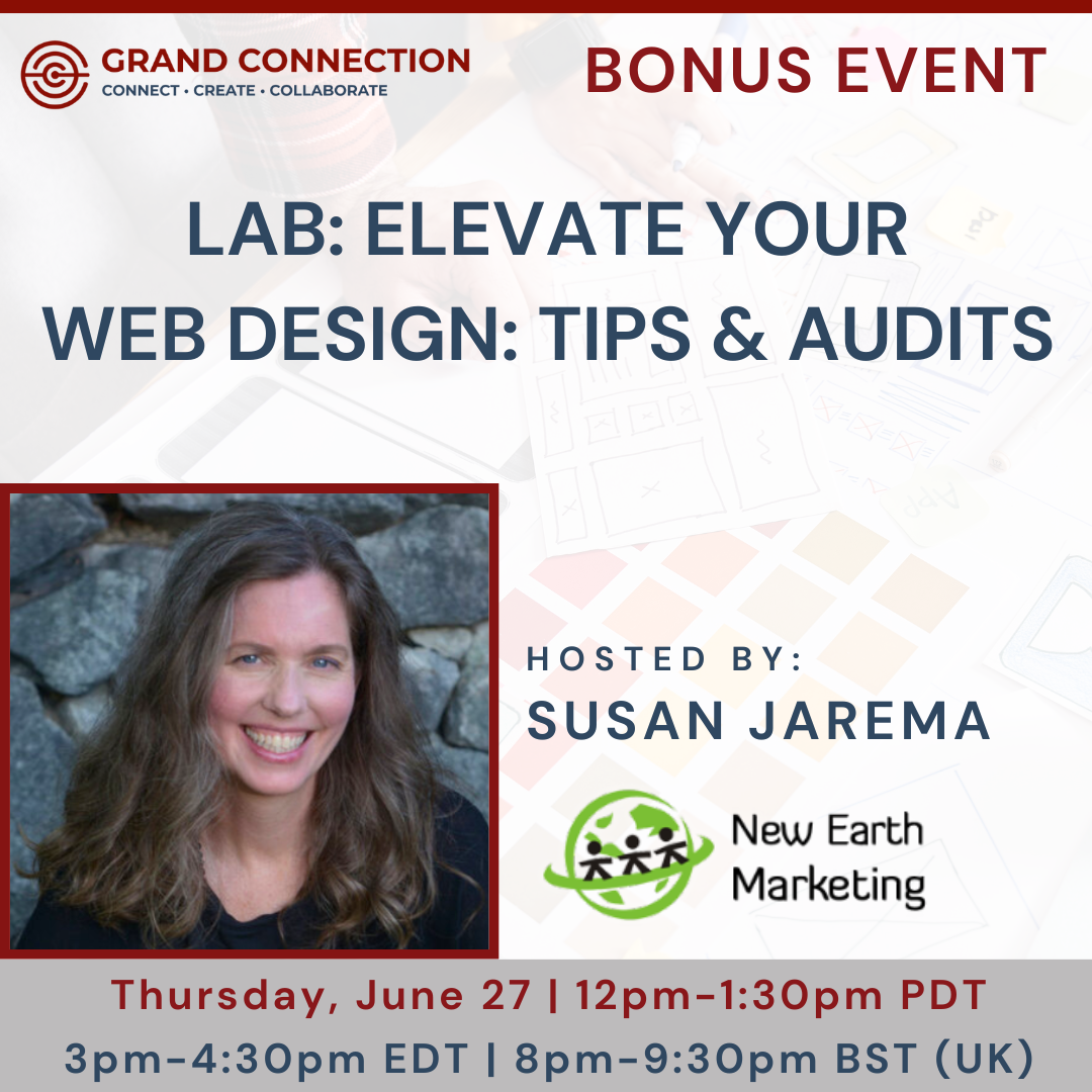 Jun 27 | LAB: Elevate Your Web Design: Tips & Audits With Susan Jarema ...