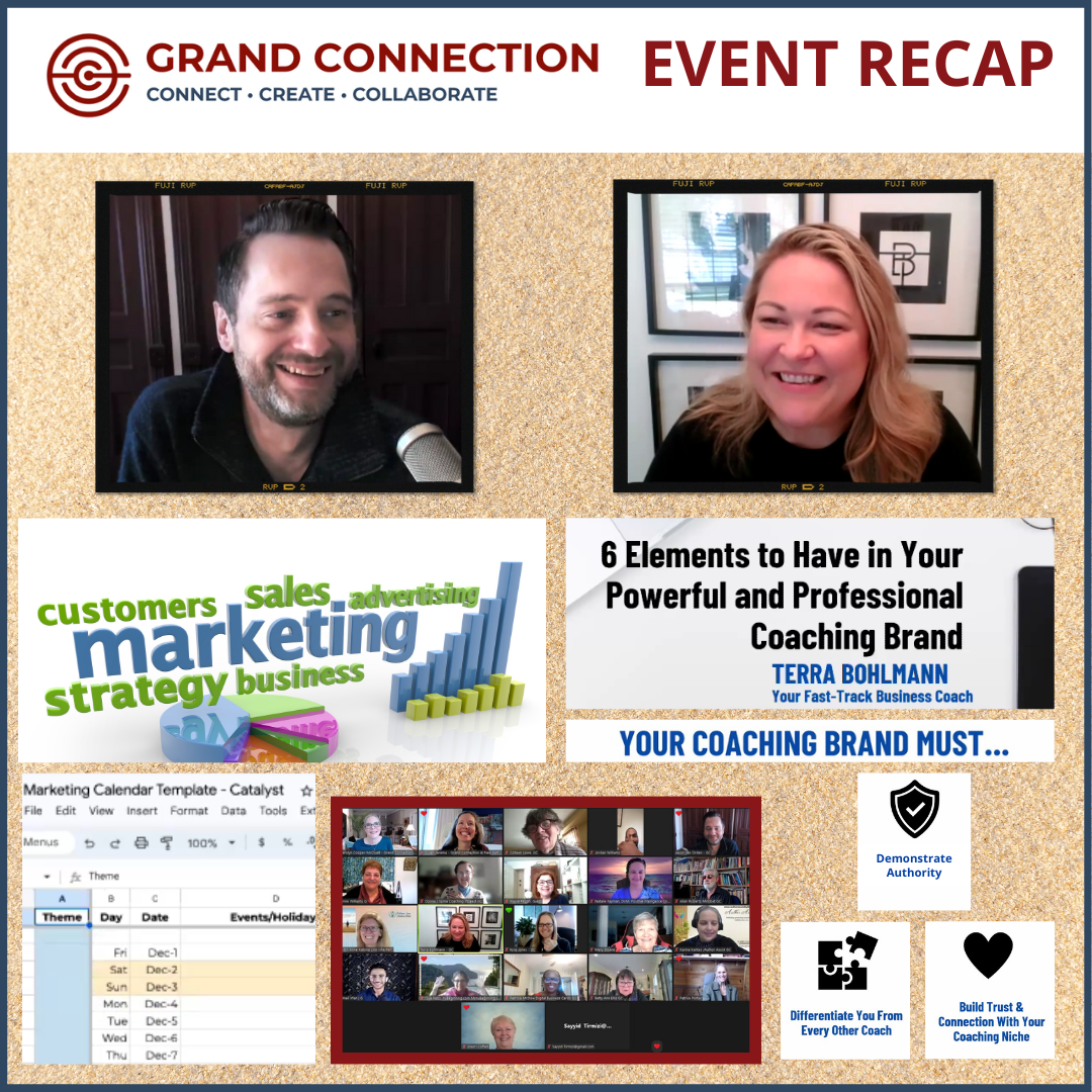 RECAP Mar 20 | How to Create a Professional Brand and Marketing Plan to ...