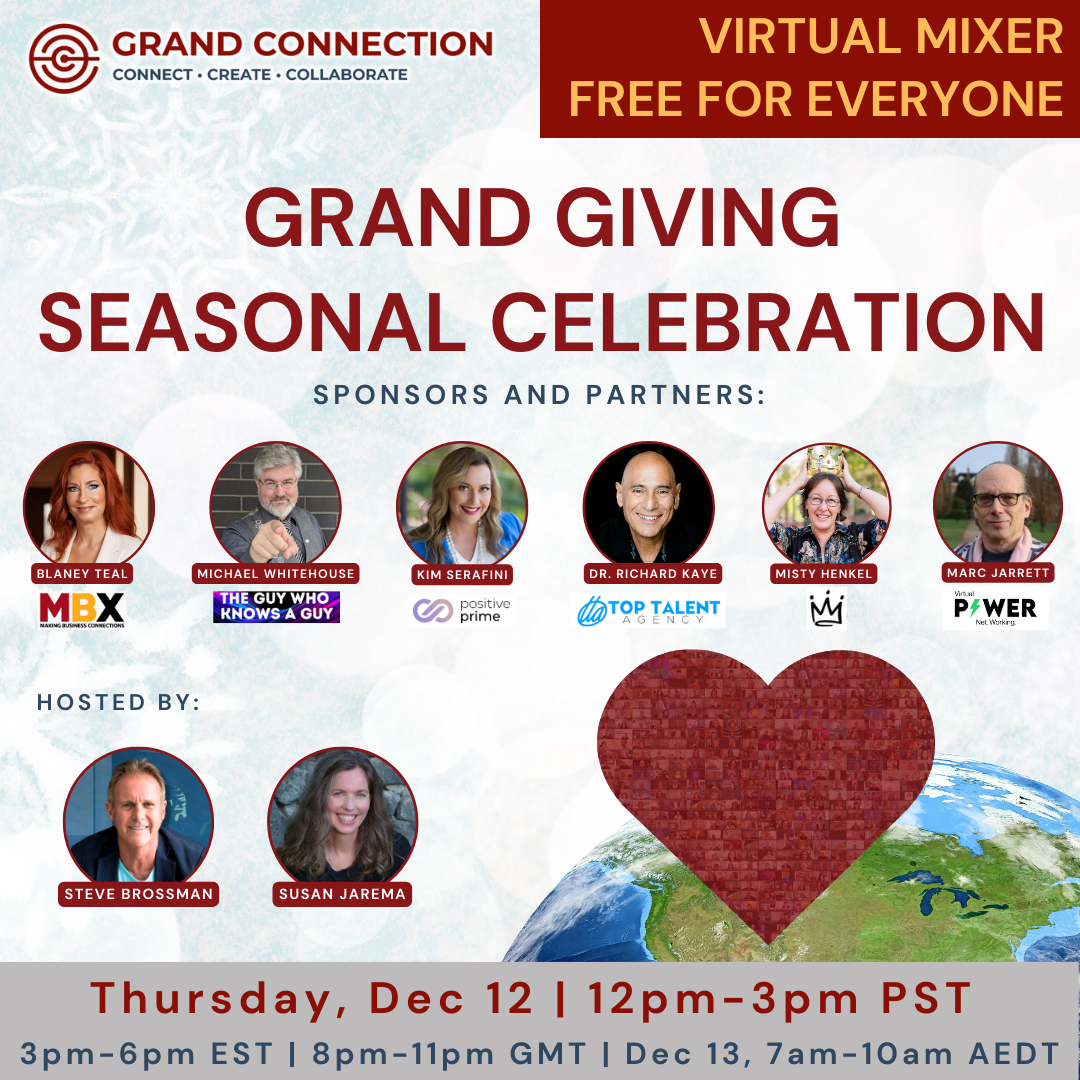 Dec 12 | Grand Giving Seasonal Celebration (FREE FOR EVERYONE) - Grand ...