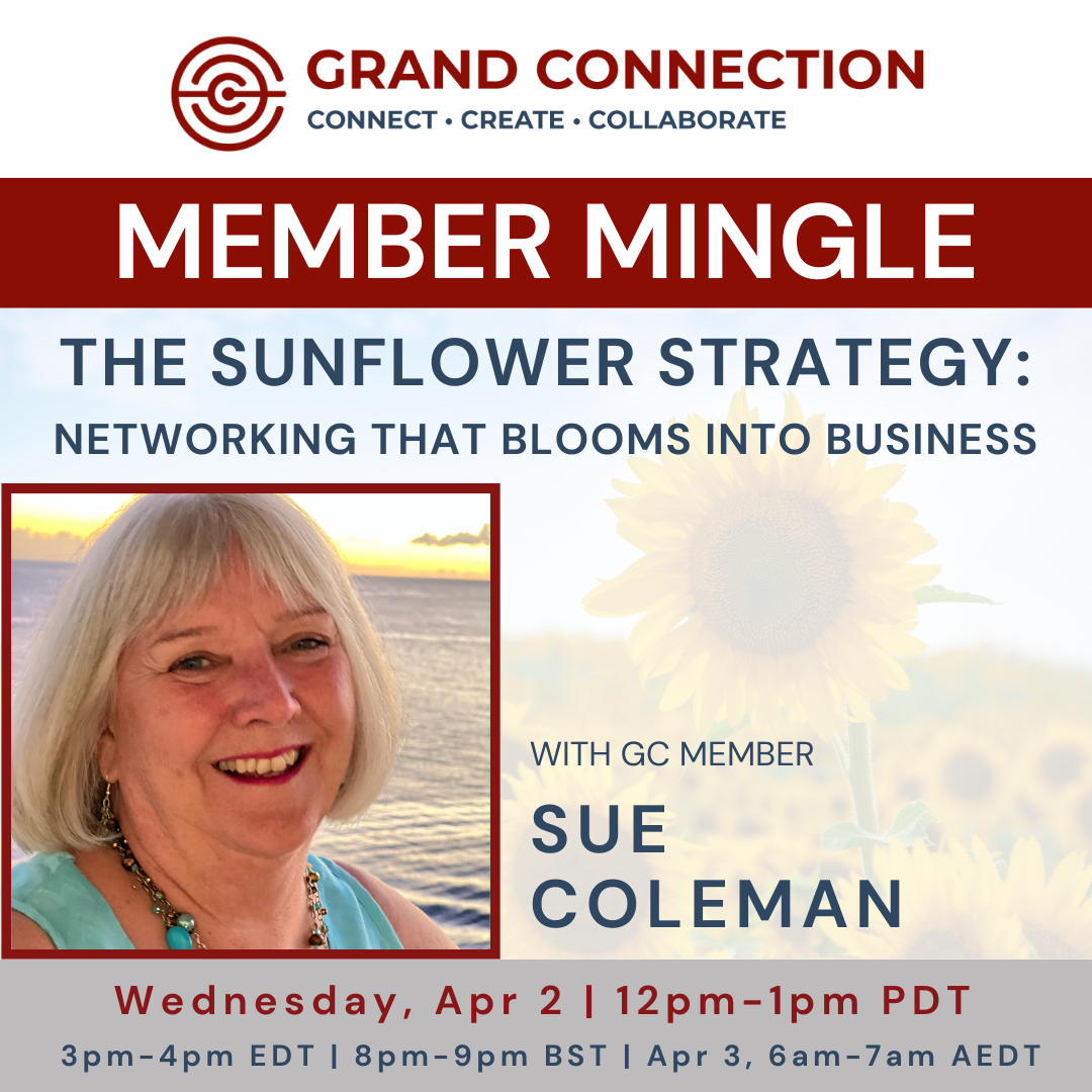 Apr 2 | The Sunflower Strategy: Networking That Blooms into Business ...