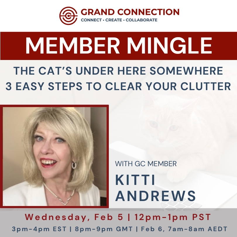 Feb 5 | GC Member Mingle: The Cat’s Under Here Somewhere - 3 Easy Steps ...