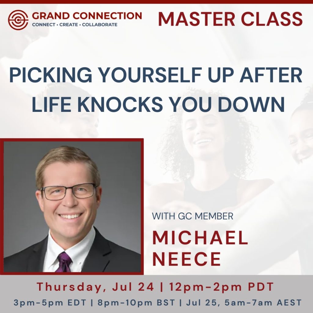 Jul 24 | Picking Yourself Up After Life Knocks You Down With Michael ...