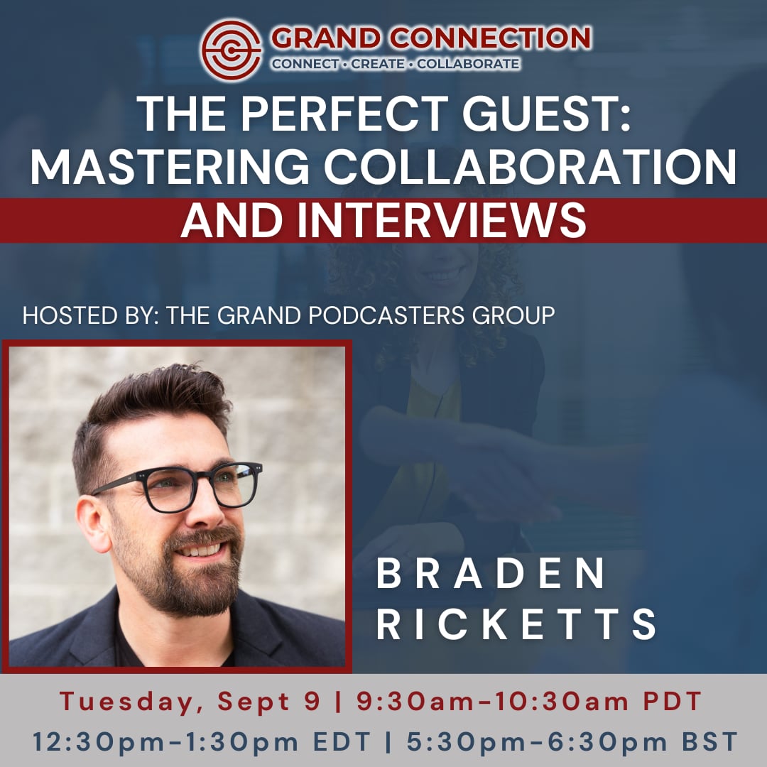 Sept 9 | The Perfect Guest: Mastering Collaboration and Interviews at ...