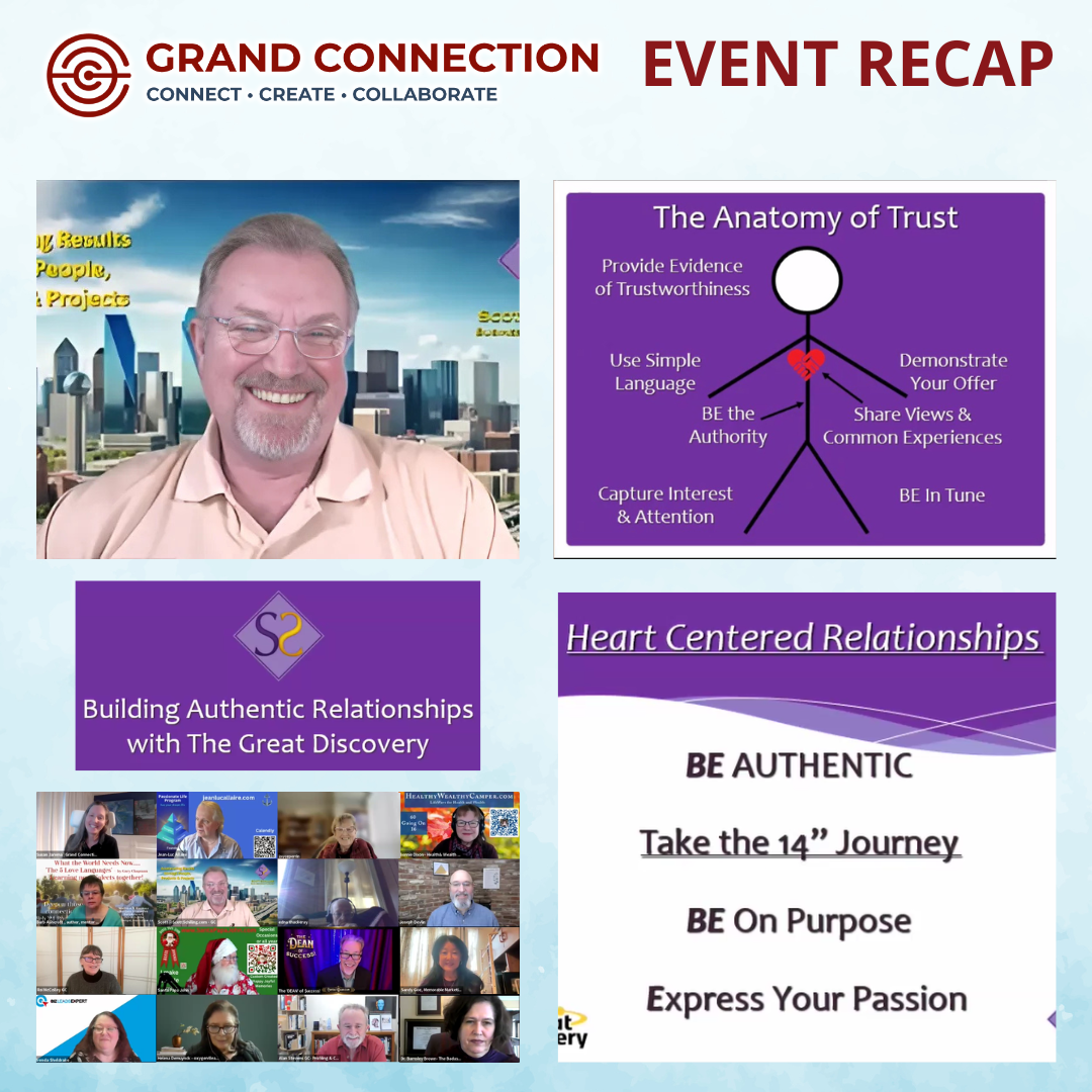 RECAP Jan 30 | The Art of Authentic Relationships, Global Impact & Networking With Scott ...