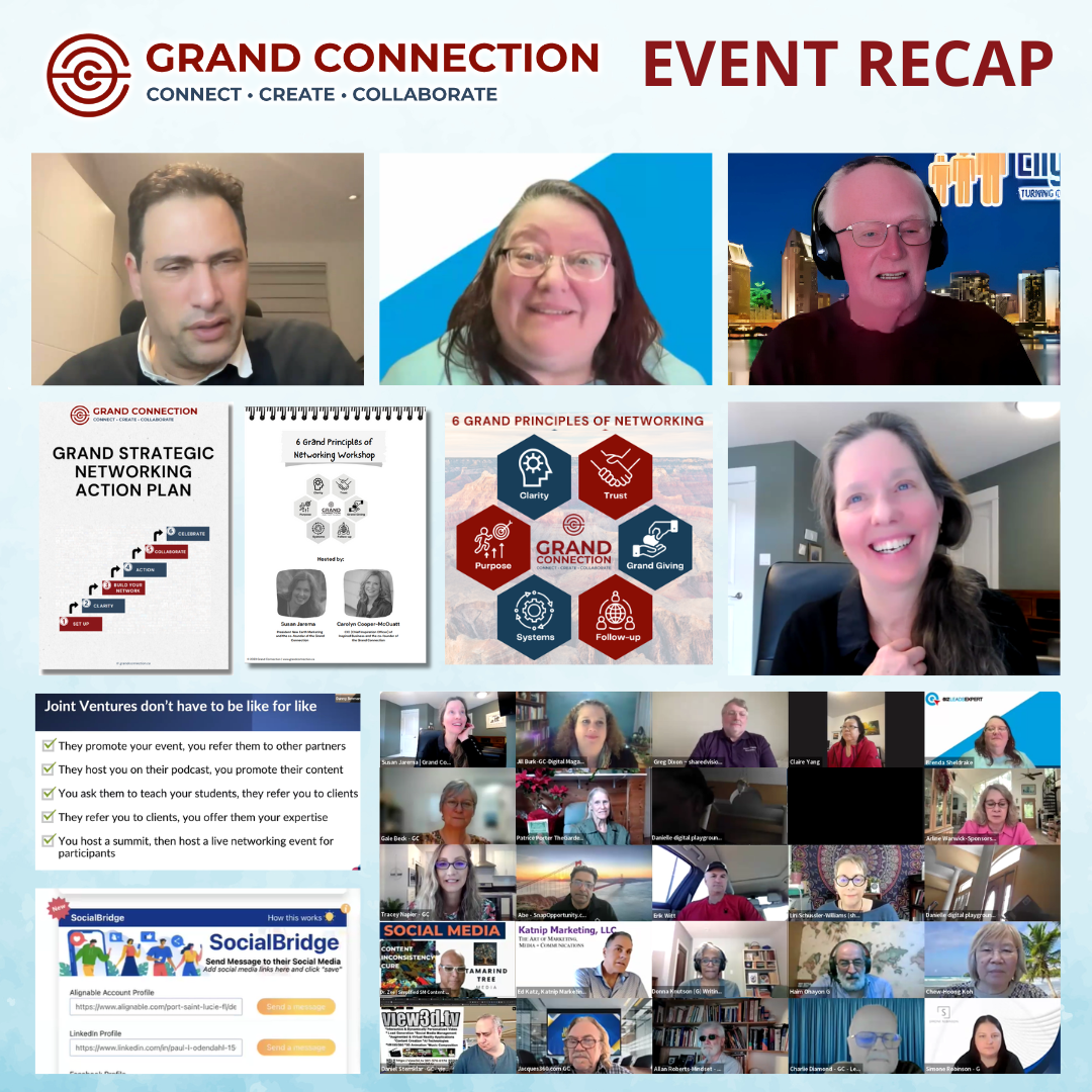 RECAP Feb 27 | Smart Networking for Grand Connections: Workshop With ...