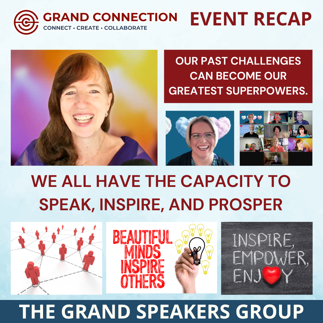 Recap Jun 25 | Speak, Inspire and Prosper With Sharon Love at The Grand ...