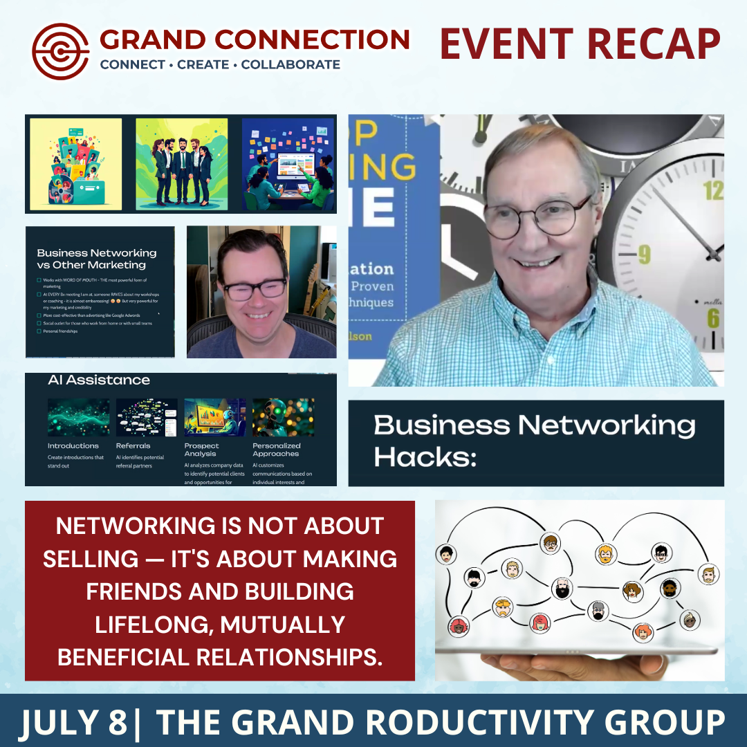 Recap Jul 8 | Business Networking Hacks: Tools & Tactics to Save Time ...
