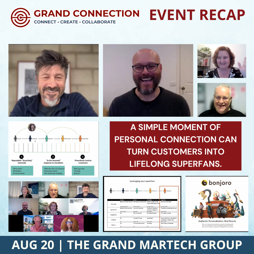 Recap Aug 20 | Authentic Personalisation, Real Results at the Grand ...