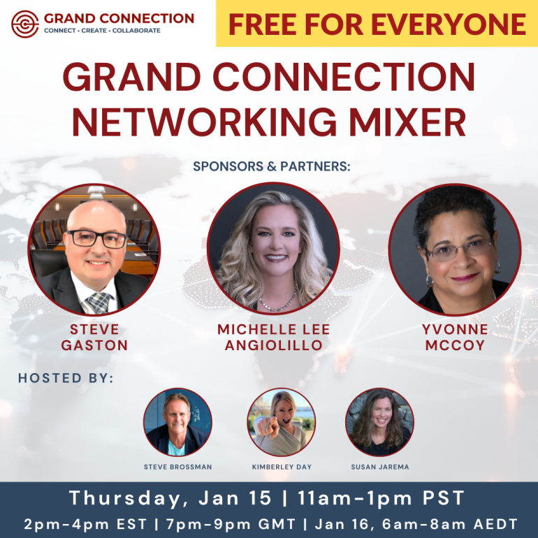 Jan 15 | Grand Connection Networking Mixer (FREE FOR EVERYONE) - Grand ...