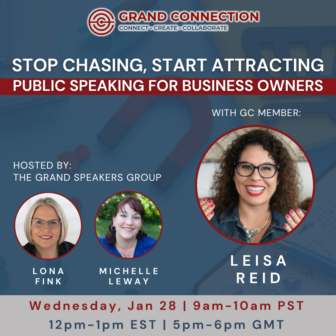 Jan 28 | Stop Chasing, Start Attracting: Public Speaking for Business ...