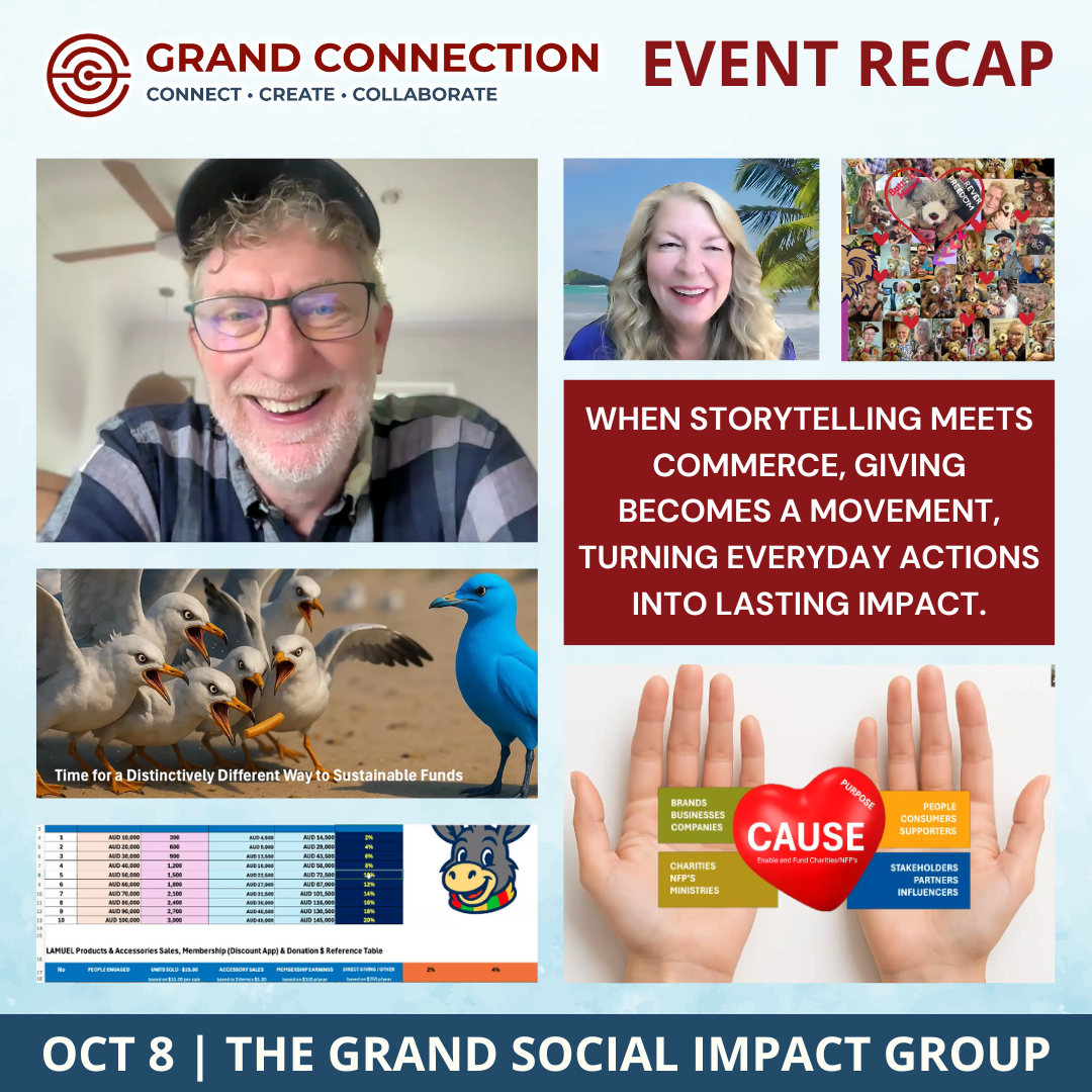 Recap Oct 8 | A New Pathway for Sustainable Funding at The Grand Social Impact Group - Grand ...