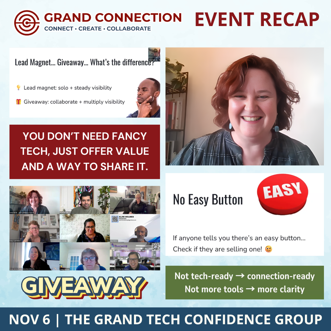 Recap Nov 6 | Lead Magnets (and Giveaways) Made Easy With Avital Spivak ...