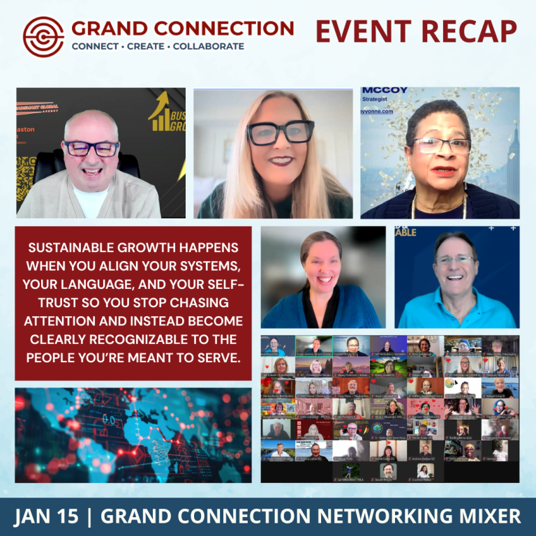 Recap Jan 15 | Grand Connection Networking Mixer - Grand Connection ...